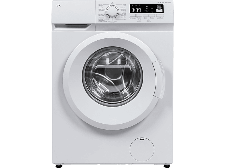 OK. OWM 7126 | Wasmachine voorlader - 7 kg - 1400 rpm - 76 dB