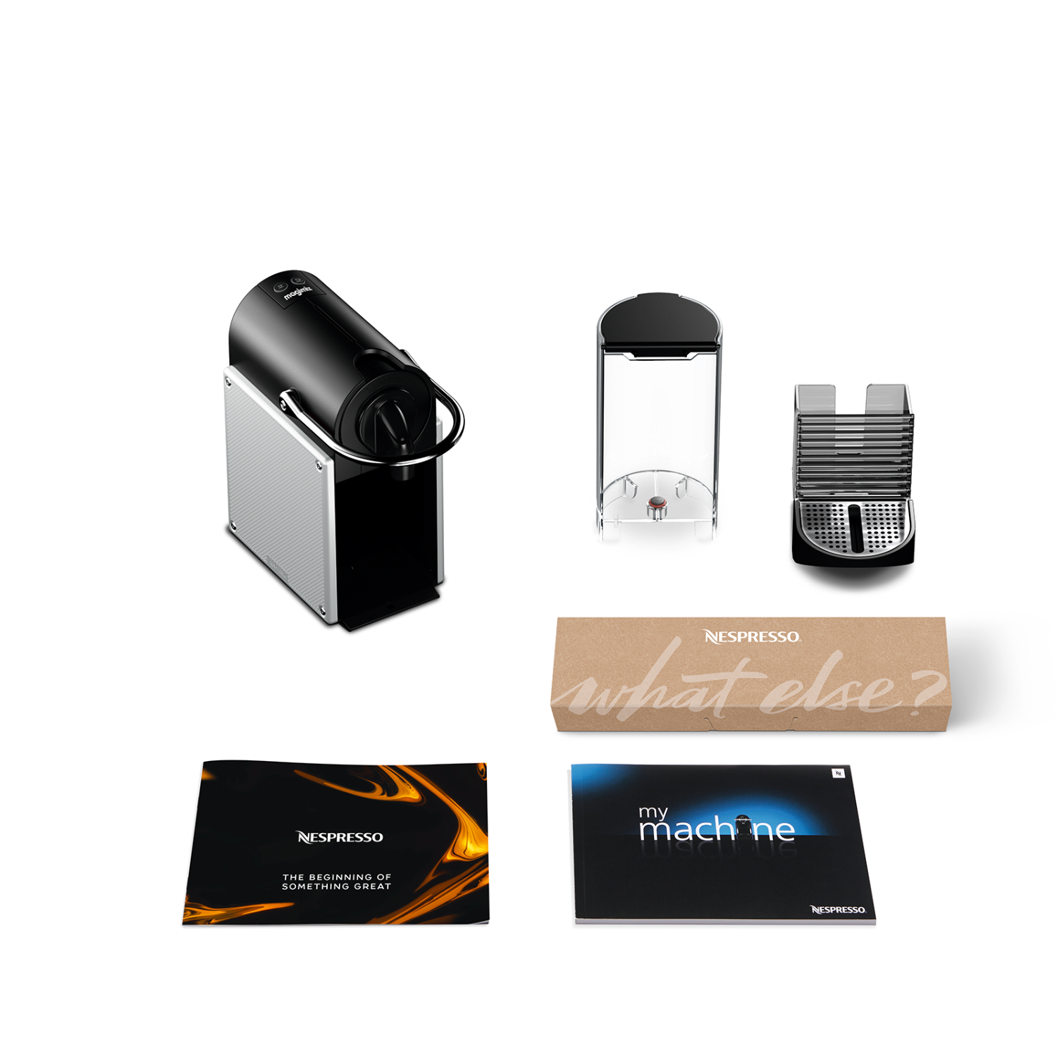 MAGIMIX Pixie Electric M112 | Capsulemachine - Zilver kopen? | MediaMarkt