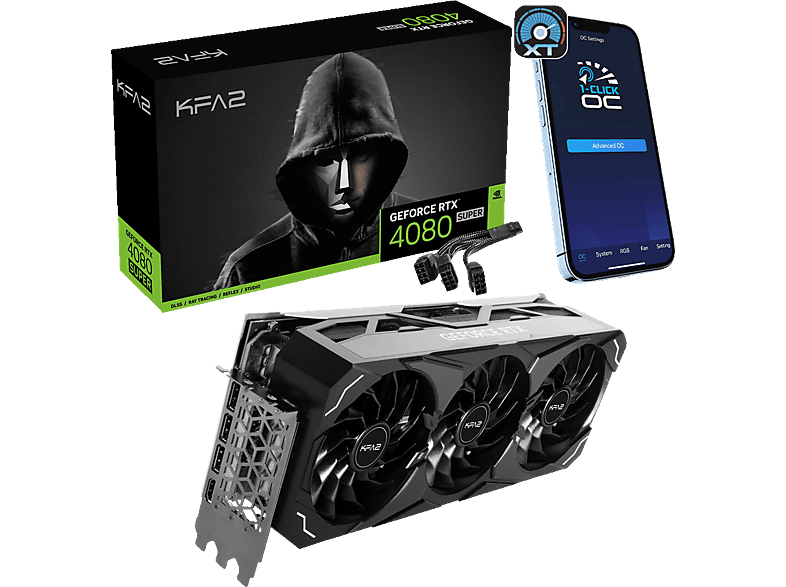 KFA2 GeForce RTX™ 4080 Super ST 1-Click OC 16GB GDDR6X 256-bit DP*3 ...