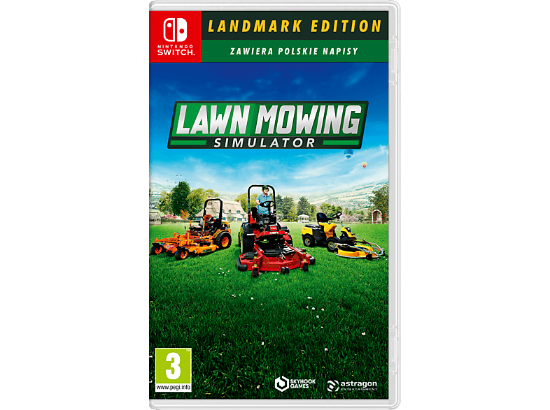 Gra Nintendo Switch Lawn Mowing Simulator – Landmark Edition | MediaMarkt