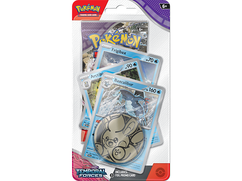 POKEMON (UE) TCG: Scarlet & Violet Temporal Forces Premium Checklane ...