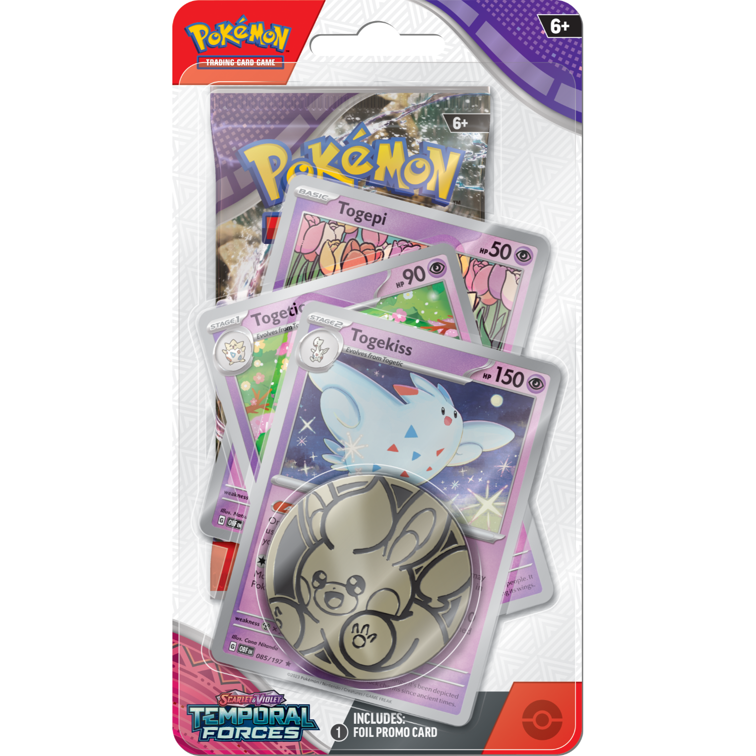 POKEMON (UE) TCG: Scarlet & Violet Temporal Forces Premium Checklane ...