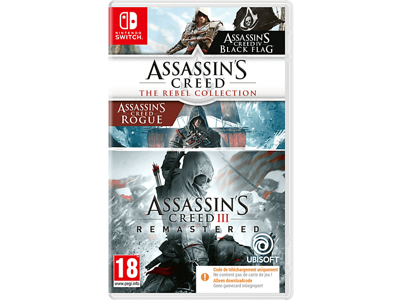 Assassins's Creed: Rebel Collection (Code in a Box) Nintendo Switch ...