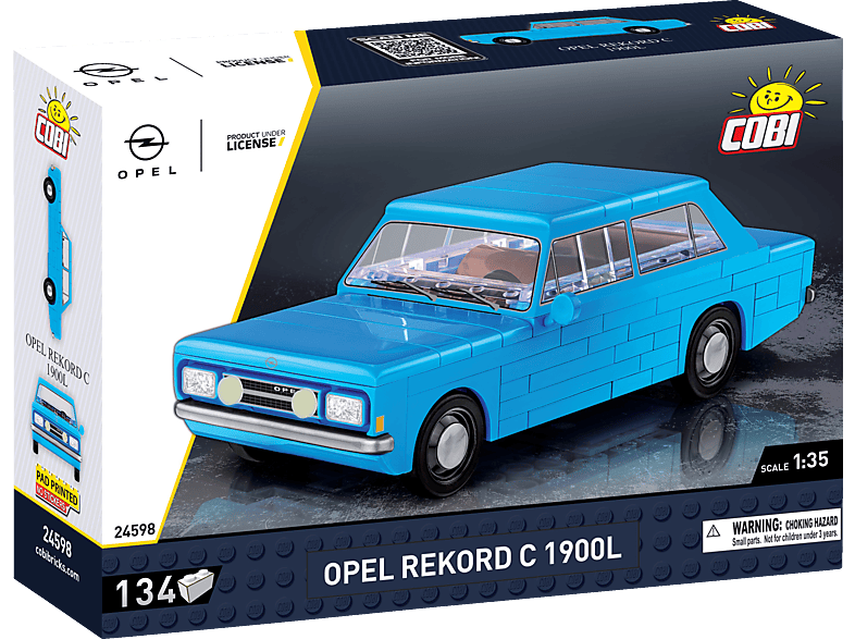 COBI | Opel Rekord C 1900 L Bausatz, Mehrfarbig | MediaMarkt
