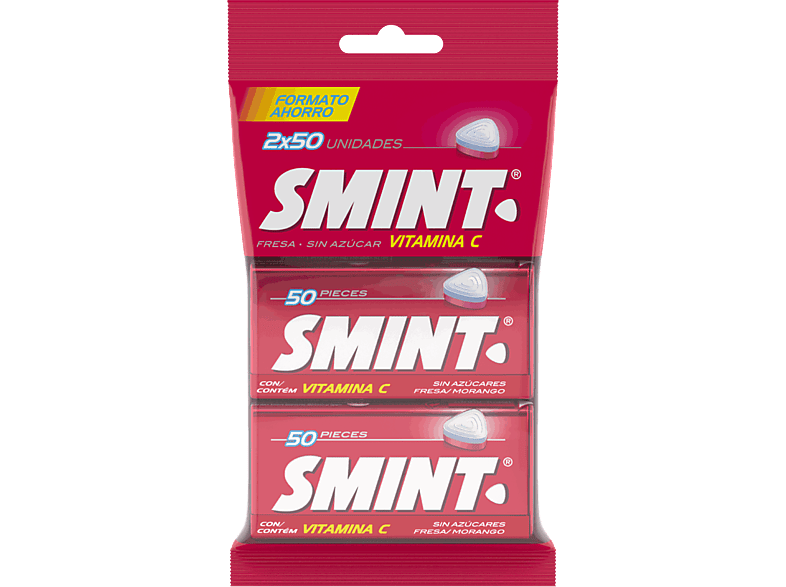Caramelos | Smint Twinpack (by Chupa Chups), Sabor Fresa, Sin gluten ...
