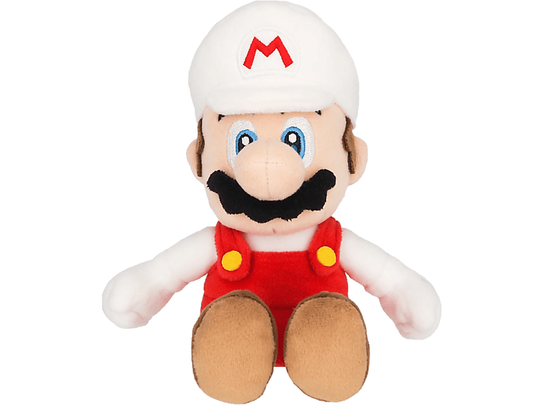 TOGETHER PLUS Super Mario | Fire Mario - Plüschfigur (Rot/Braun/Weiss ...