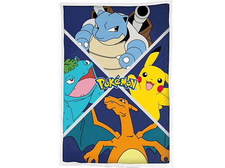 HOMADICT Starter Pokémon Primary Evo | Fleecedecke (Mehrfarbig ...