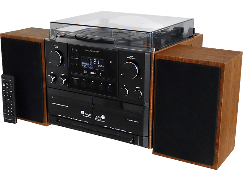 SOUNDMASTER MCD5600BR | Stereo-Musikcenter (Braun) | MediaMarkt