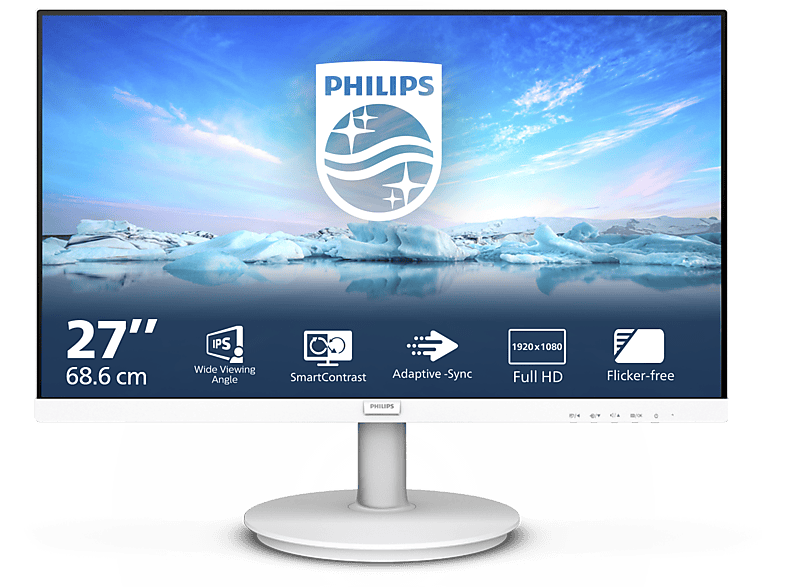 PHILIPS 271V8AW 27 Zoll Full-HD Monitor (4 ms Reaktionszeit Monitor kaufen | SATURN
