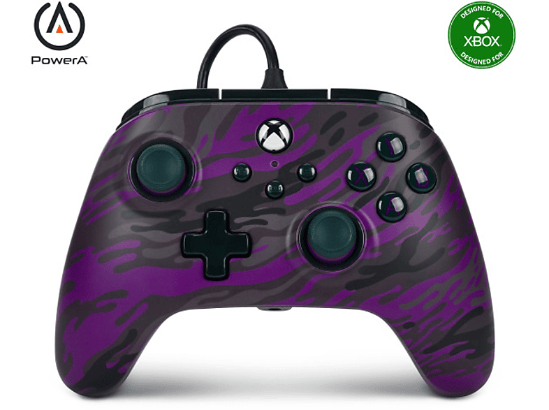 POWERA Kabelgebundener Advantage Controller Lila Camouflage für Xbox ...