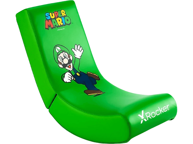 XROCKER Gaming stoelen Official Super Mario Video Rocker Luigi Joy ...