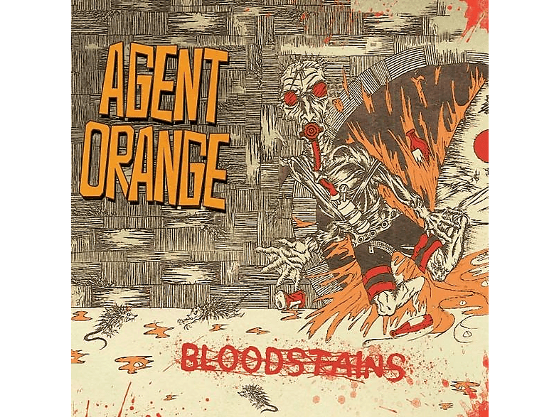 Agent Orange | Agent Orange - Bloodstains - Orange/Red/Black Splatter ...