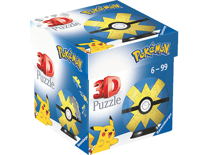 Ravensburger Puzzle Ball Pokémon Flottball 3d Puzzle Saturn