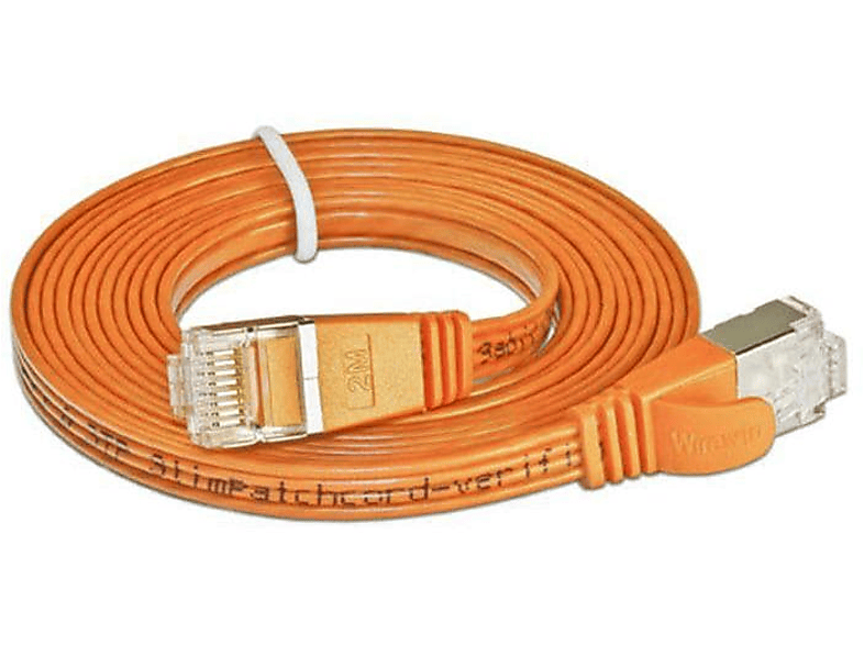 SLIM PKW-STP-SLIM-KAT6 2 GE | Netzwerkkabel, 2 m, 1 Gigabits Per Second, Gelb | MediaMarkt