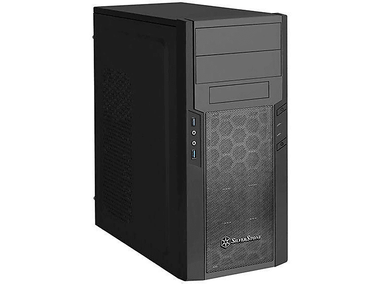 SILVERSTONE TOWER SST-PS13B BLACK | Tour moyenne (Noir) | MediaMarkt