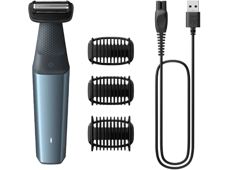 PHILIPS Series 3000 BG3027/03 Bodygroomer Blauw | MediaMarkt