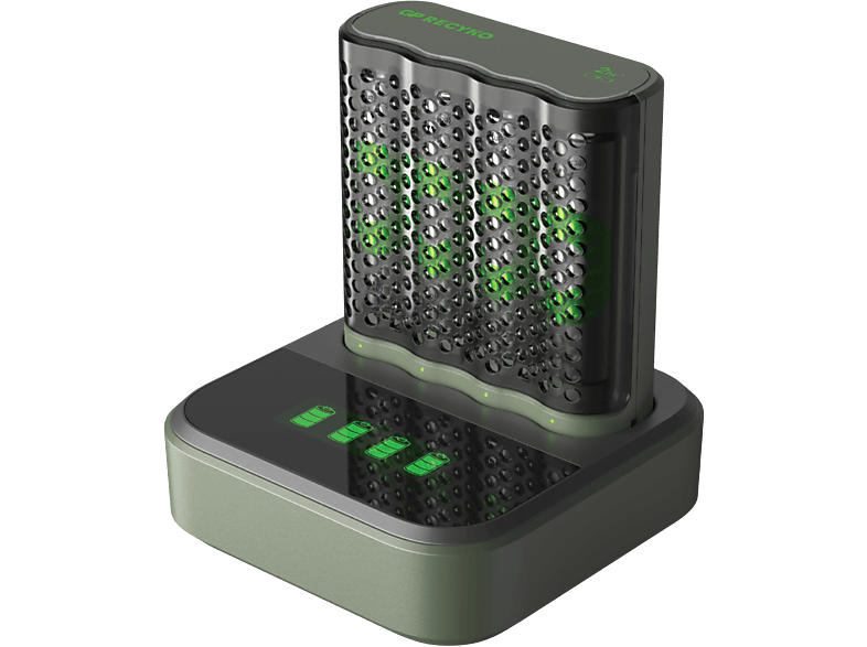 GP USB-lader M451+4XAA 2600mAh dockingstation Batterijoplader | MediaMarkt