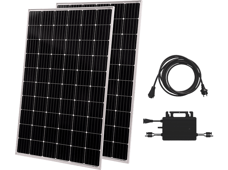 TECHNAXX Solar Balkonkraftwerk 600W WiFi TX-265 Balkon-Solaranlage | SATURN