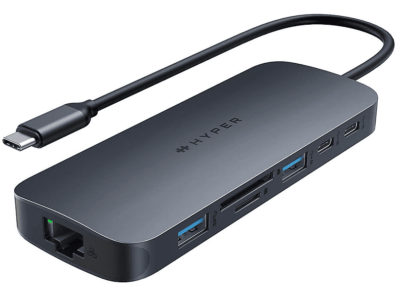 HYPER HD4006GL | Dockingstation (Silber) | MediaMarkt