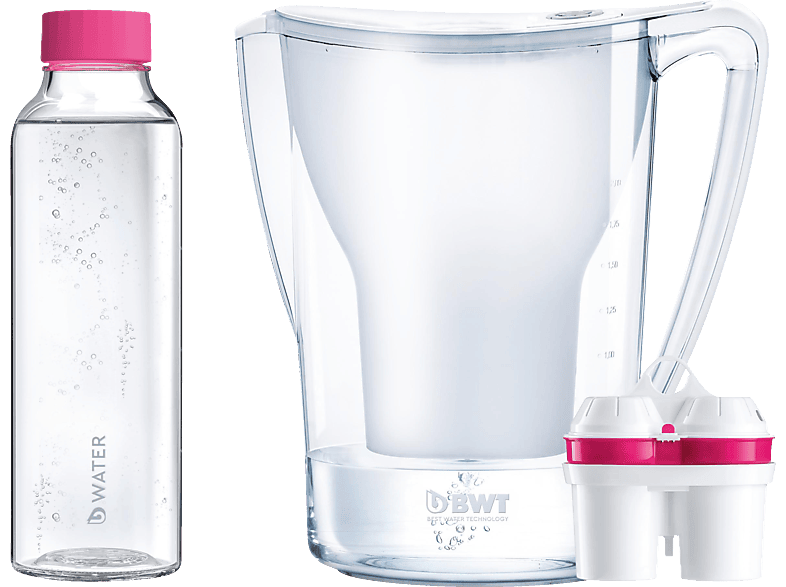 BWT Aqualizer Home Tischwasserfilter, Weiß/Transparent | MediaMarkt