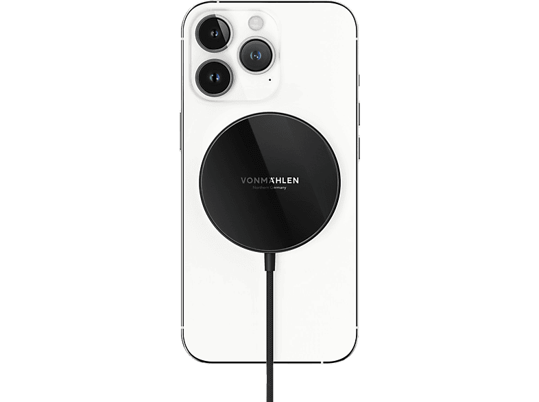 VONMÄHLEN Aura Mini magnetischer Wireless Charger Universal, Black ...