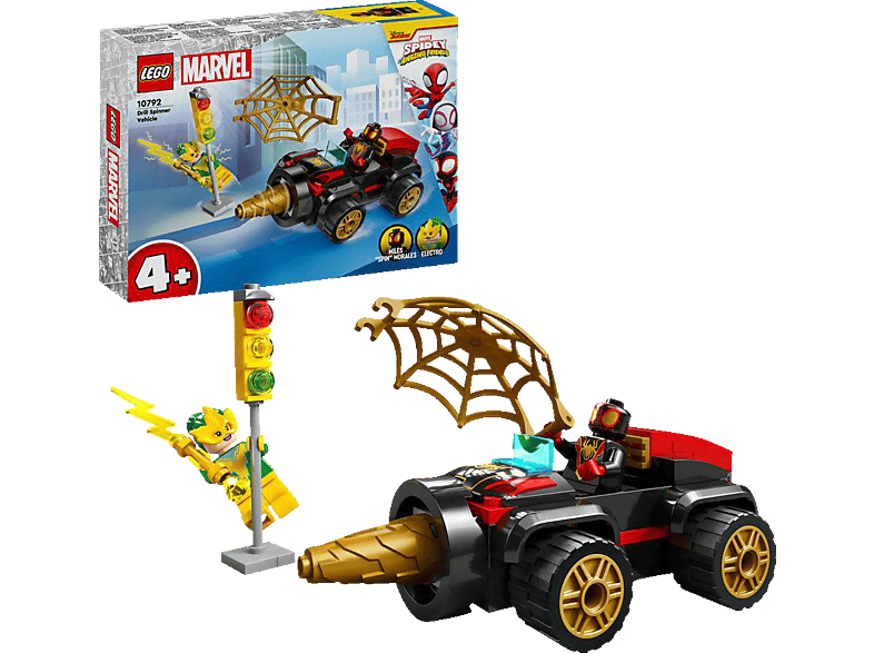LEGO Spidey 10792 Spideys Bohrfahrzeug Bausatz, Mehrfarbig Bausatz ...