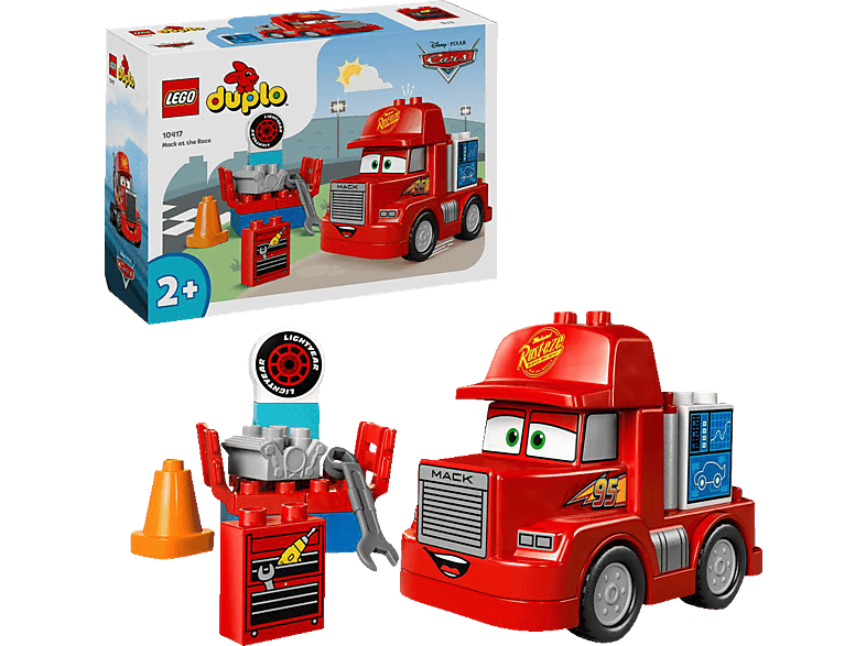 LEGO DUPLO Disney™ 10417 Mack beim Rennen Bausatz, Mehrfarbig LEGO ...