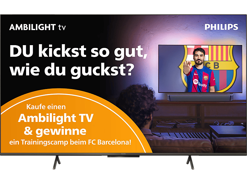 PHILIPS 70PUS8108/12 4K LED Ambilight TV (Flat, 70 Zoll / 177 cm, UHD ...