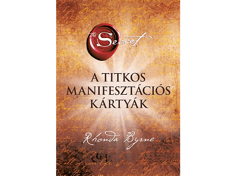 Rhonda Byrne | A Titkos manifesztációs kártyák | MediaMarkt