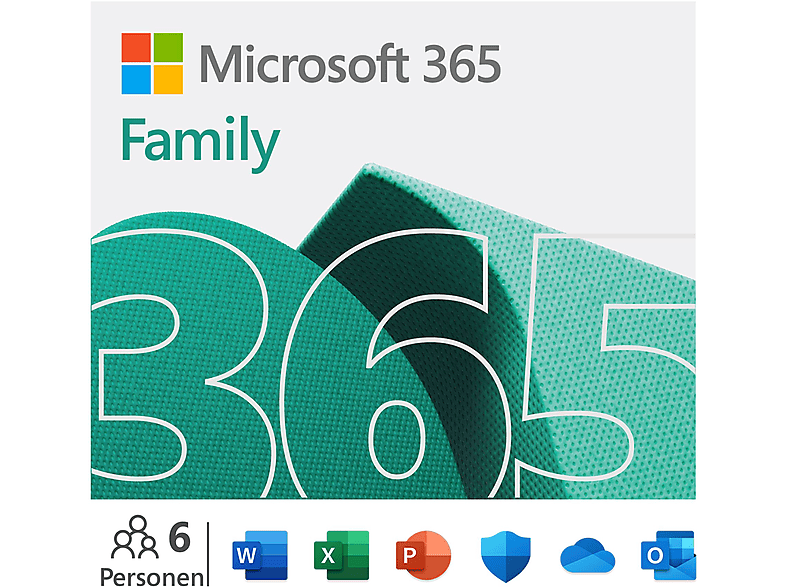 M365 FAMILY GERMAN 6GQ-01926 | PC/MAC [Product Key Card (PKC)] | MediaMarkt