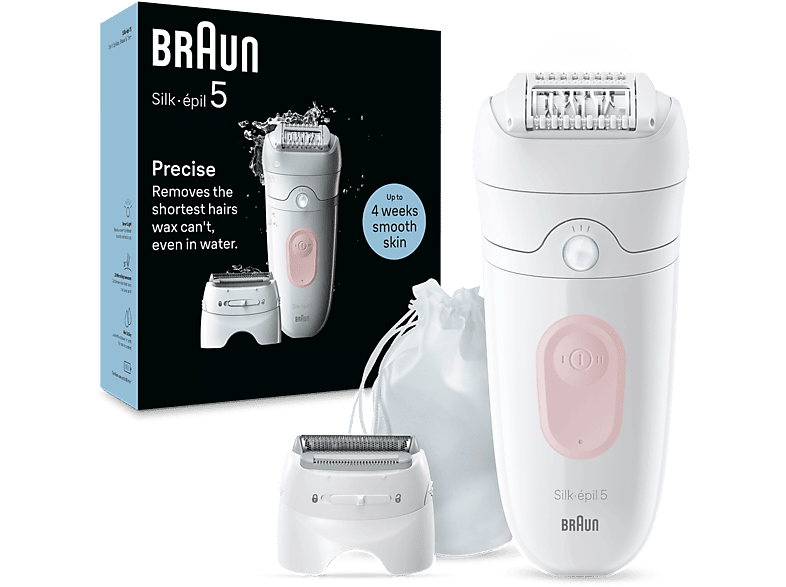 Depiladora | Braun Silk-épil 5 5-030, Depiladora de arranque y rasurado ...
