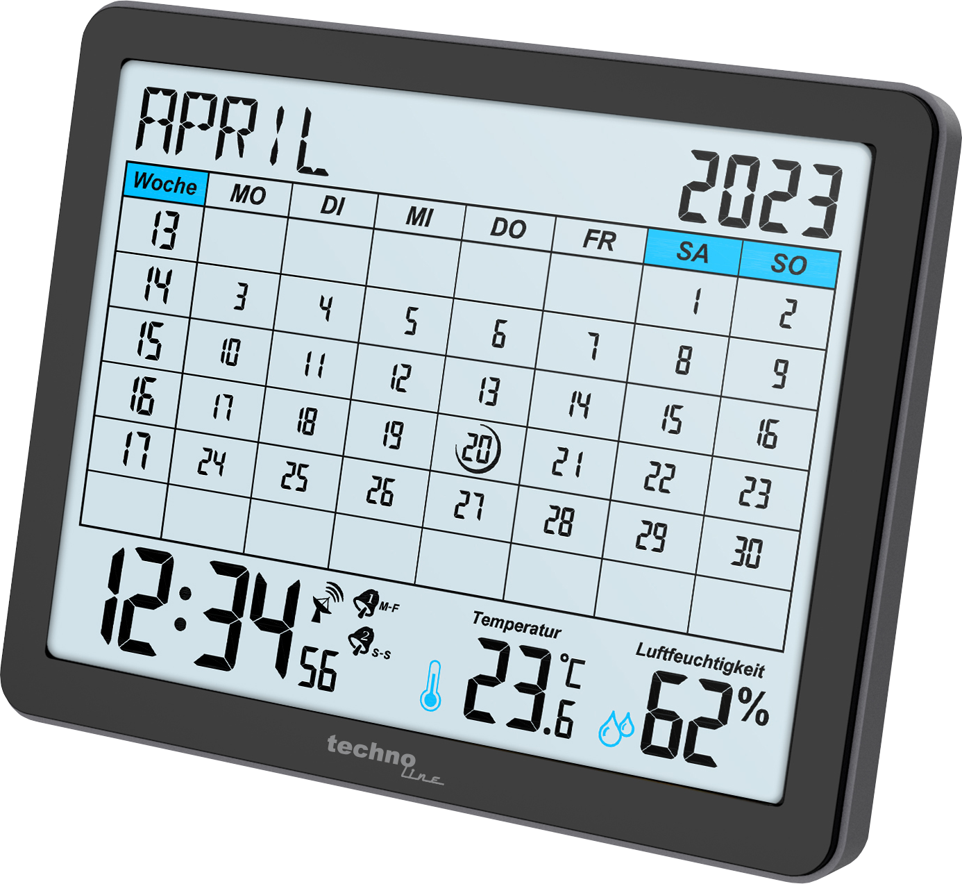 TECHNOLINE WT 2600 digitaler Kalender bei MediaMarkt