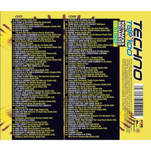 VARIOUS | Techno Top 100 - The Very Best Of Hardstyle - (CD) VARIOUS ...