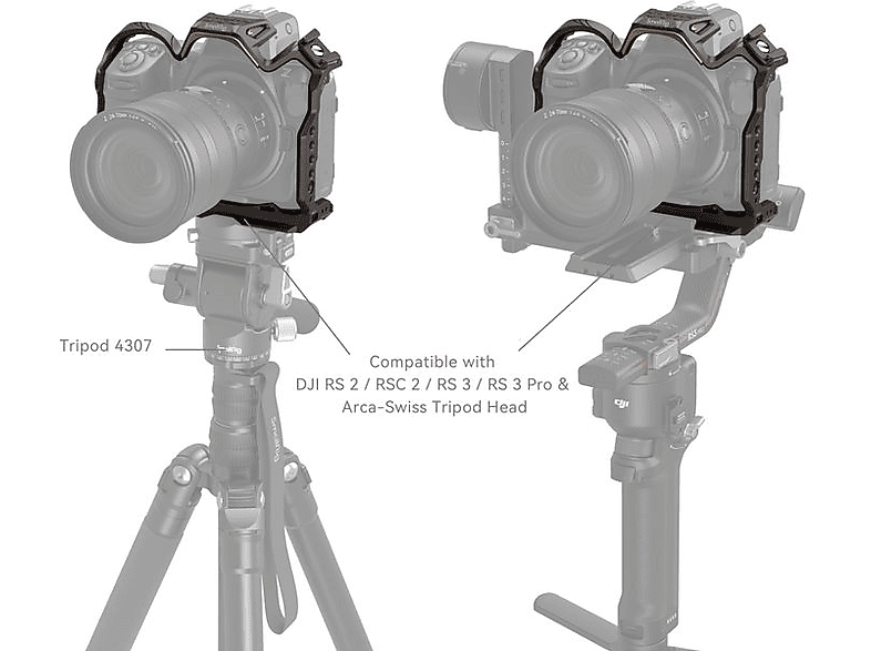 SMALLRIG 4316 CAGE F/NIKON Z 8 NIGHT EAGLE | Zubehör (Grau) | MediaMarkt