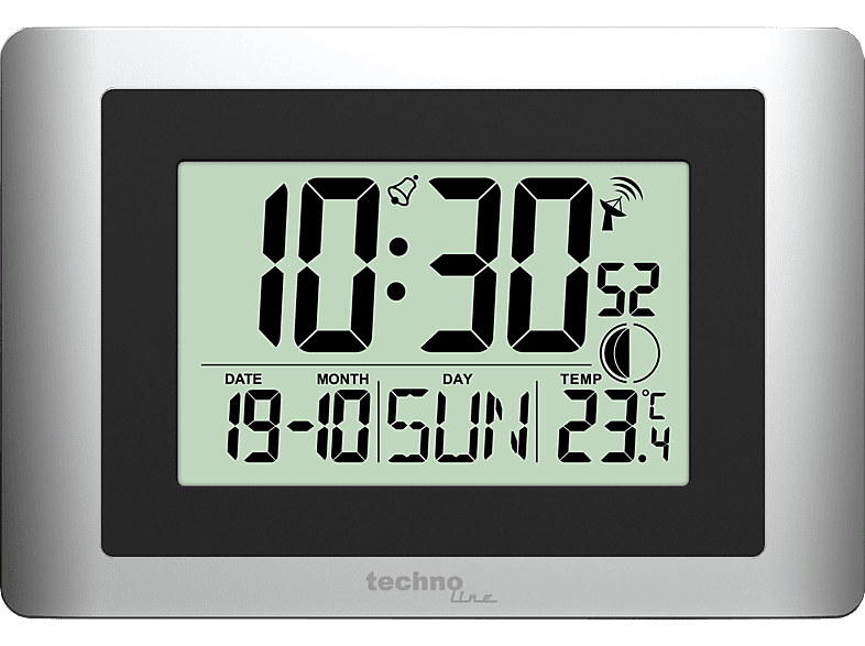 TECHNOLINE WS 8028 digitale Wanduhr | MediaMarkt