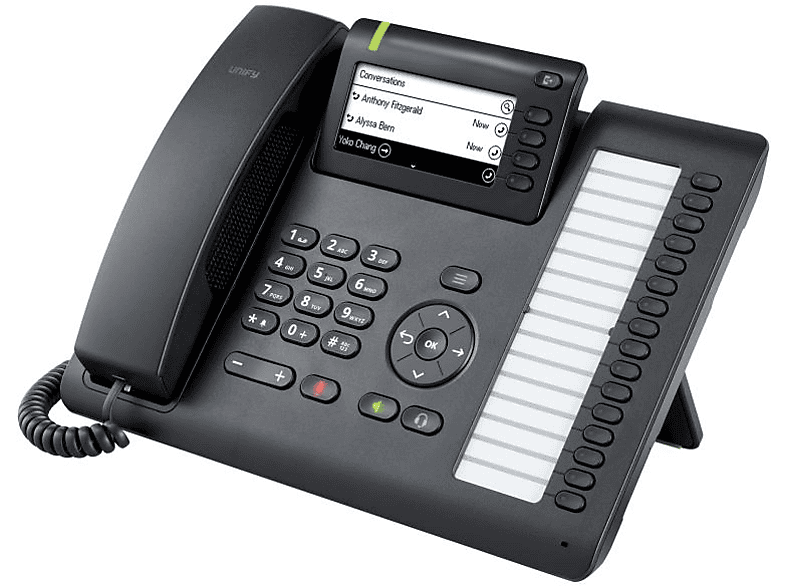 UNIFY SIP CP400 | VoIP-Telefon schnurgebunden (Schwarz) | MediaMarkt