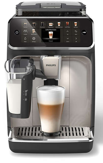 PHILIPS EP5547/90 5500 LatteGo automata kávégép LatteGo tejhabosítóval ...