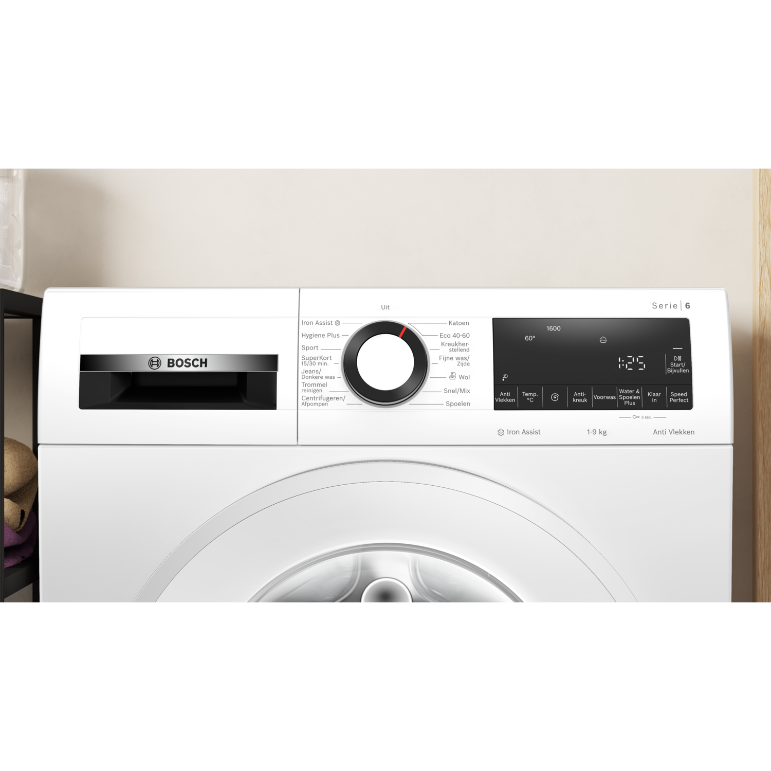 BOSCH WGG246Z0NL SpeedPerfect | Wasmachine Voorlader - 9 kg - 1600 rpm ...