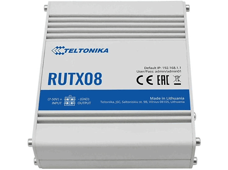 TELTONIKA RUTX08 VPN | Router (Silber) | MediaMarkt