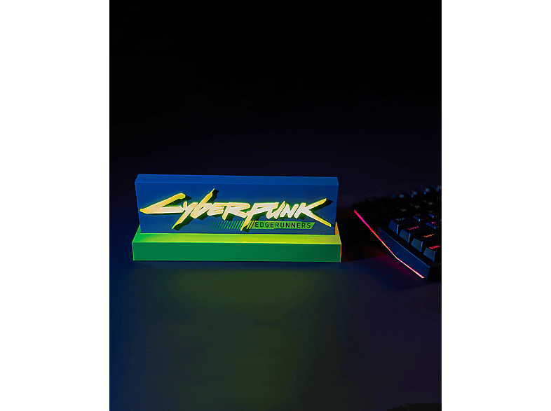 NEAMEDIA LED Light Cyberpunk Edgerunner Logo LED Lampe | SATURN