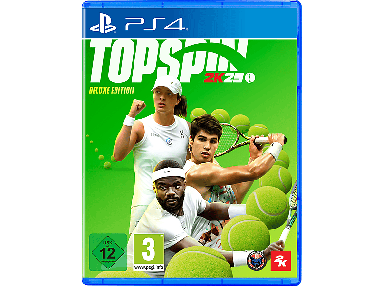 PS4 TOP SPIN 2K25 DELUXE (USK & PEGI) | [PlayStation 4] | SATURN