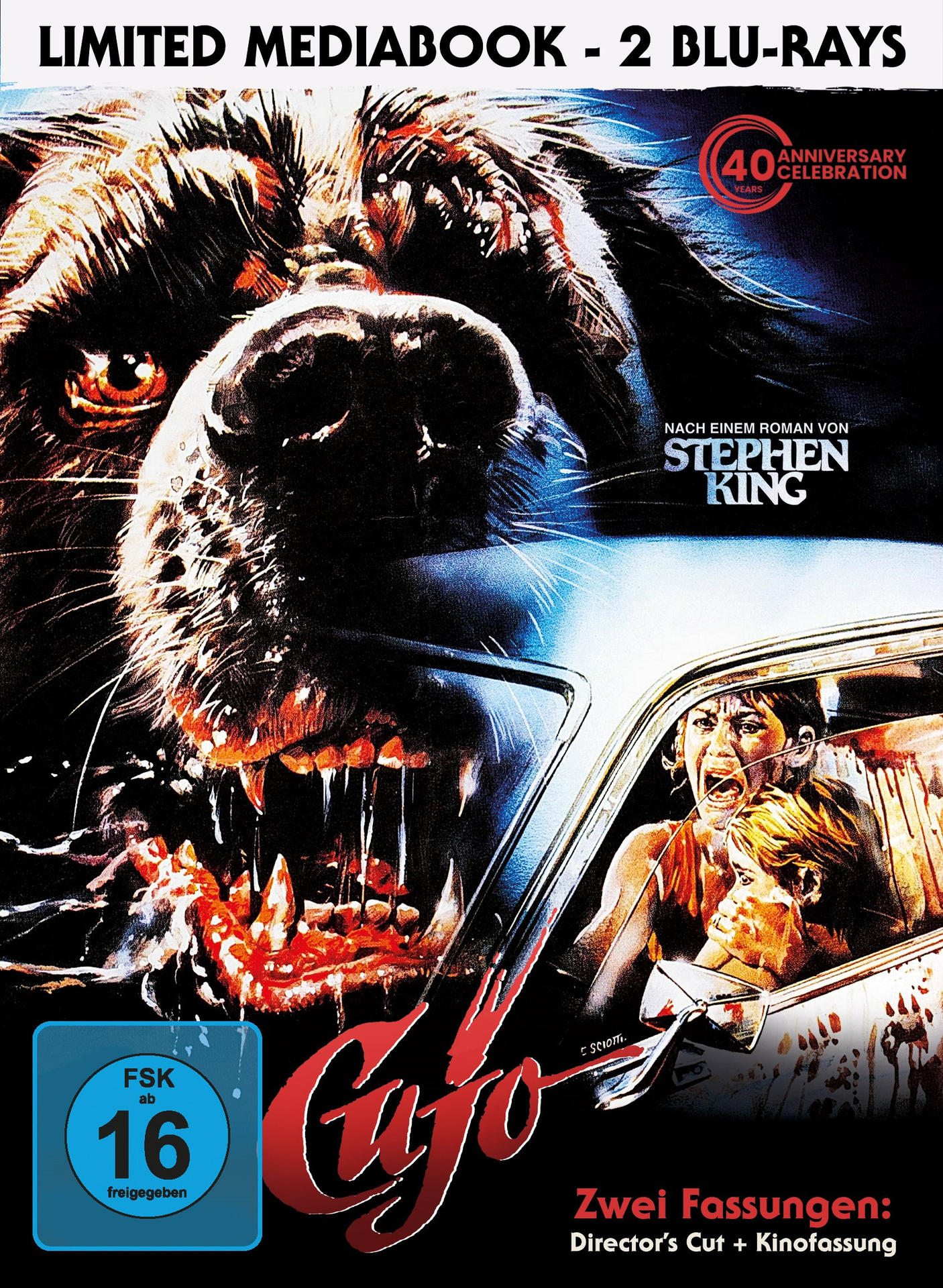 Stephen King's Cujo (Director's Cut + Kinofassung) | Limited Mediabook ...