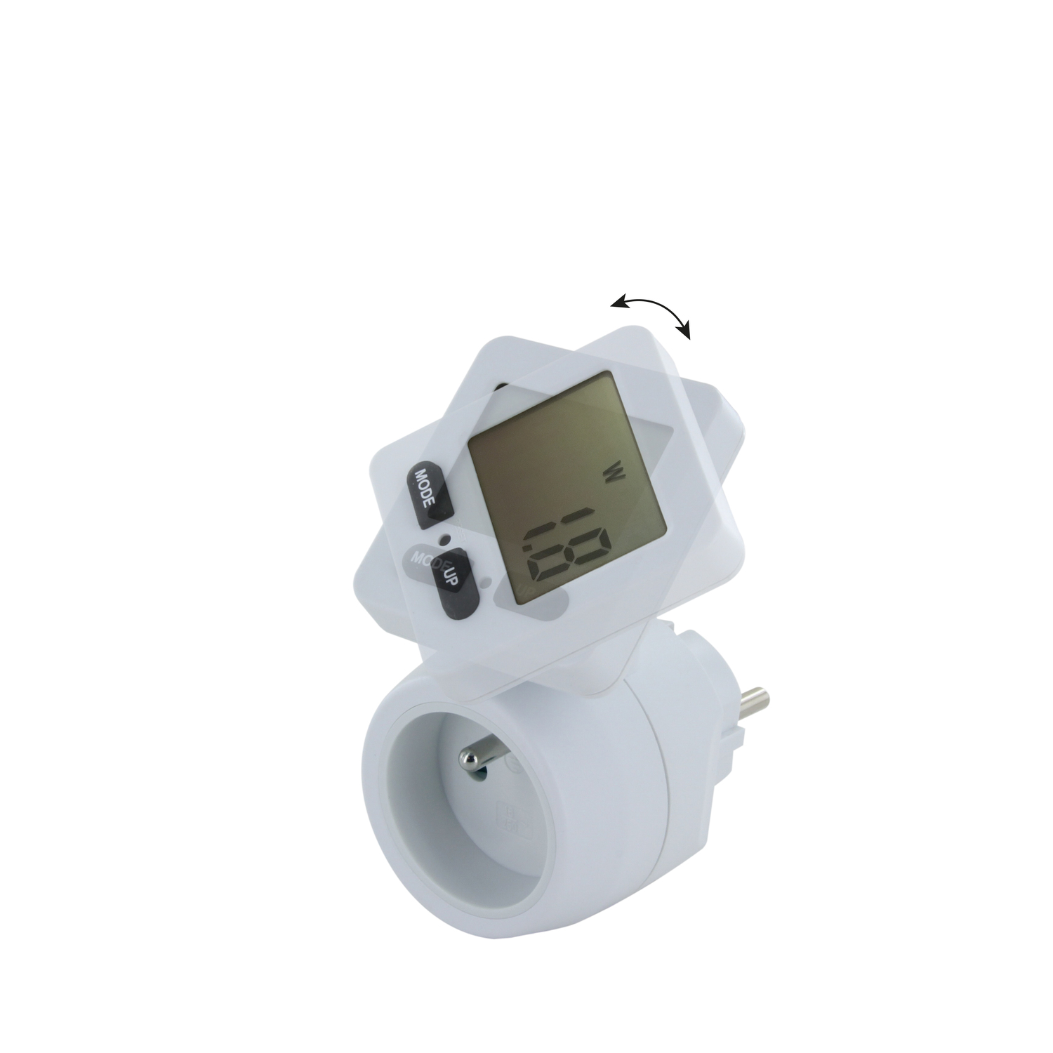 CHACON Energiemeter stopcontact Power Wit (54351) | MediaMarkt