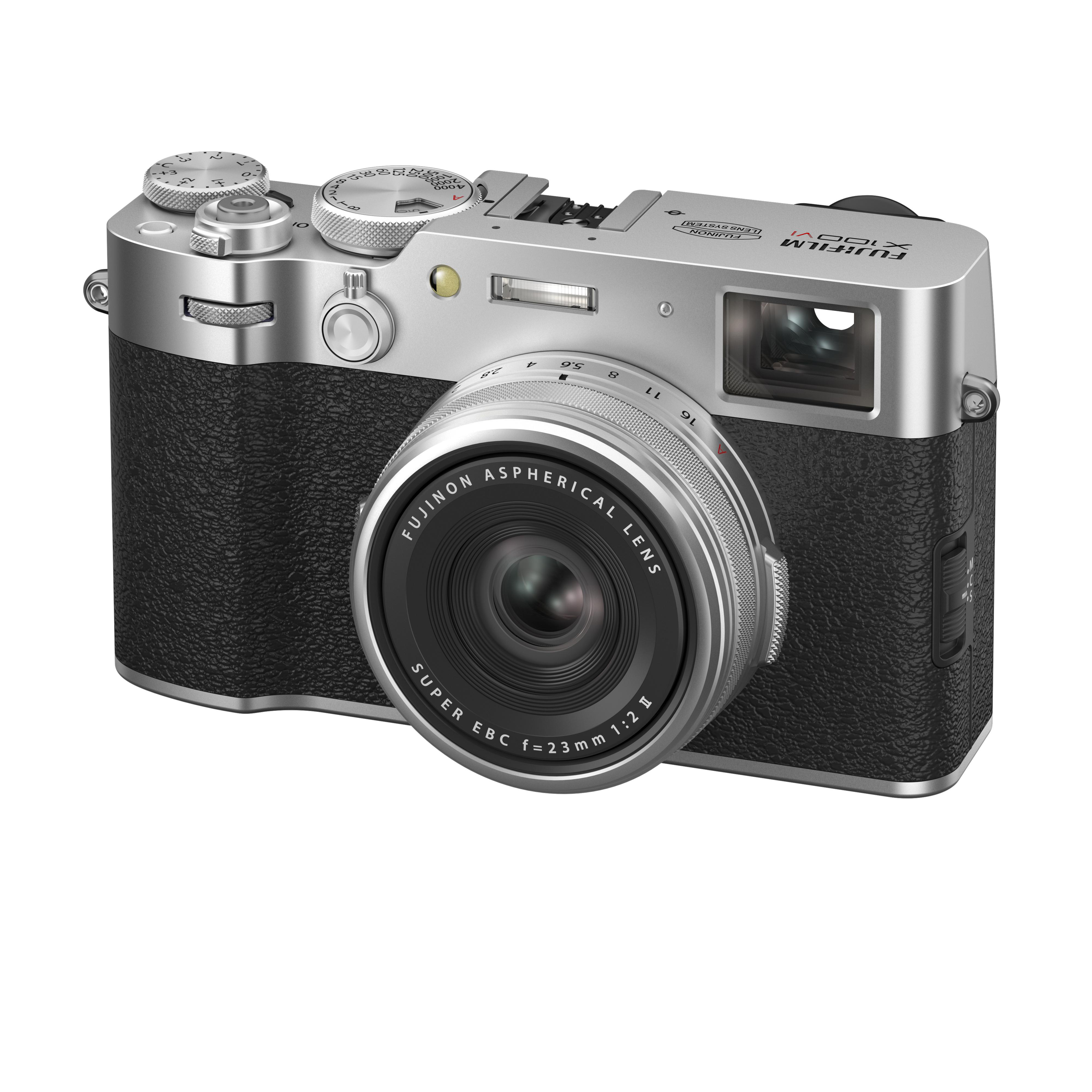 FUJIFILM X100VI Spiegellose Kompaktkamera Silber, Kein opt. Zoom, 7.6 ...