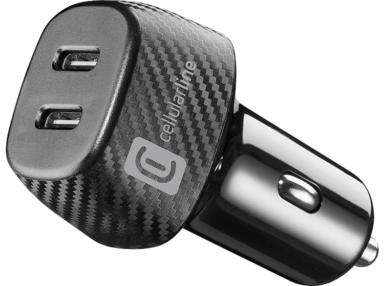 CELLULAR LINE Multipower DUO Autoladegerät Schwarz Autoladegerät ...