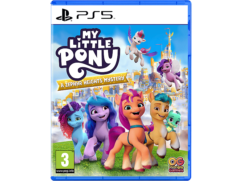 Gra PS5 My Little Pony: A Zephyr Heights Mystery | sprawdź cenę i opinie w MediaMarkt