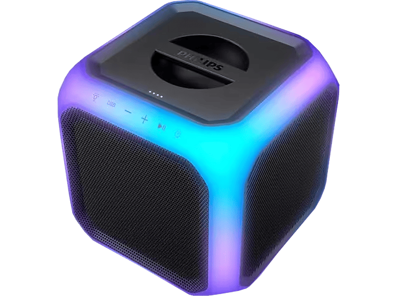 PHILIPS TAX7207/10 | Bluetooth Lautsprecher (Schwarz) | MediaMarkt