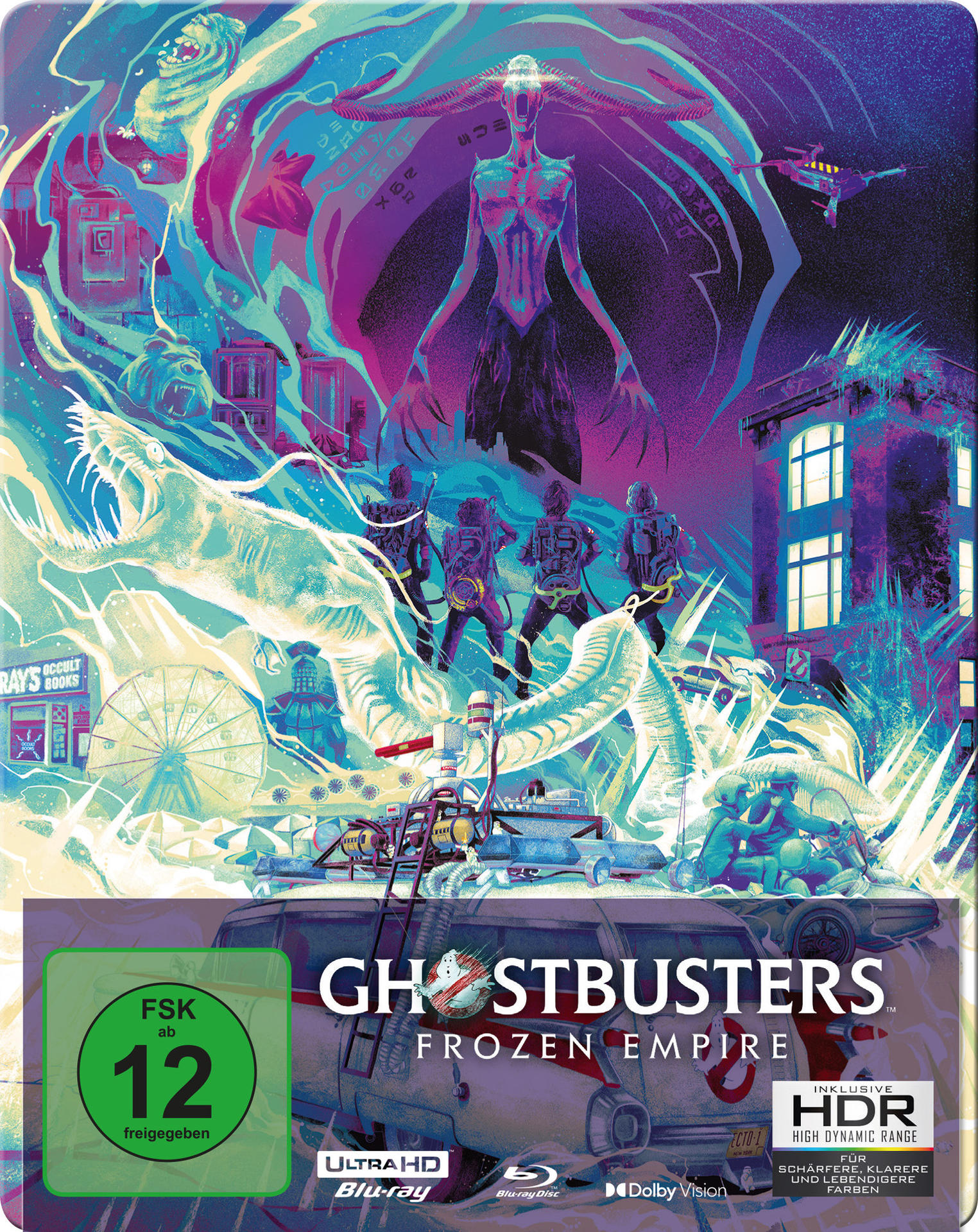 Ghostbusters: Frozen Empire | Steelbook A [4K Ultra HD Blu-ray + Blu ...