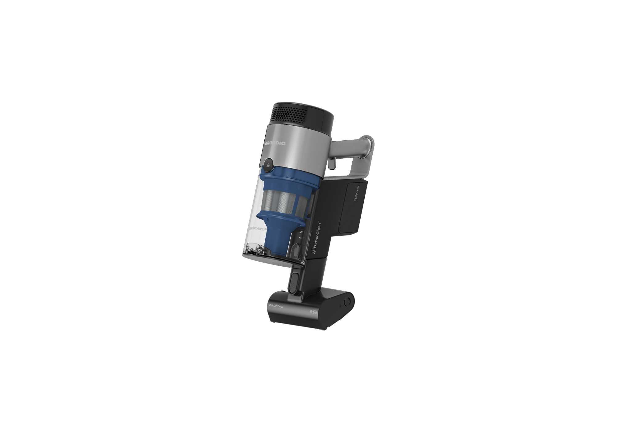 GRUNDIG VCP 8331 Pro Kablosuz Şarjlı Dikey Süpürge Siyah Gümüş Fiyat ...