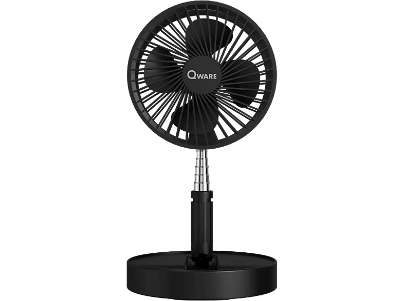 QWARE SND-FD75BL Mini Desk Ventilator Zwart | MediaMarkt